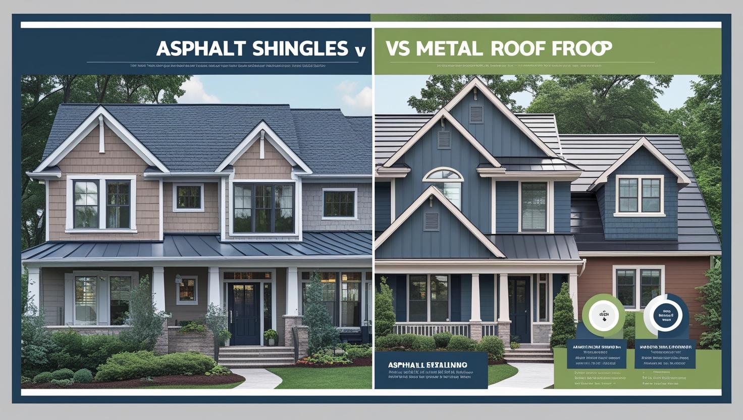 Asphalt Shingles vs. Metal Roofs: Which Should You Choose? - Revolution ...